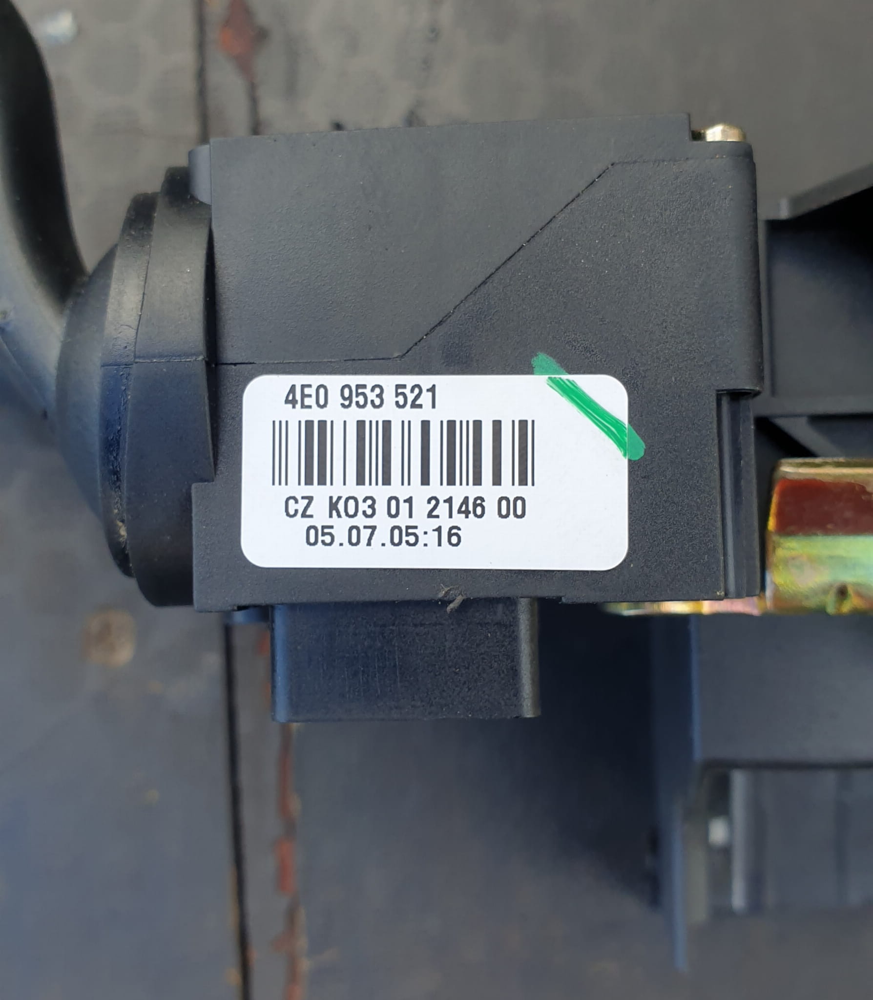 PRZEŁĄCZNIK ZESPOLONY 4E0953513A 4E0953521 4E0953503C AUDI A4 B7 Patryk ...