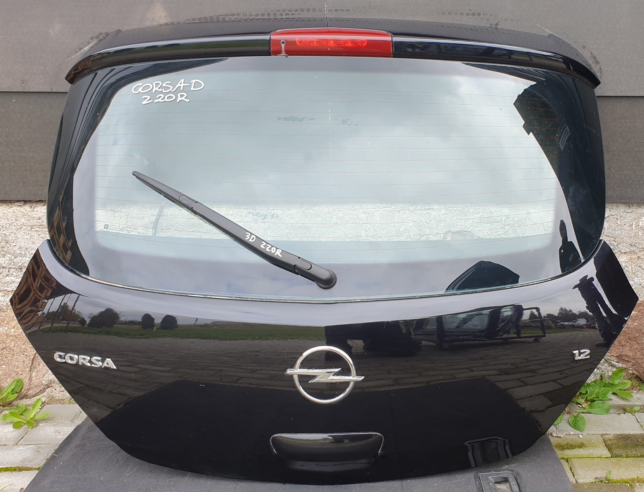 KLAPA BAGAŻNIKA OPEL CORSA D 3D Z20R Patryk Paliwoda P.H.U