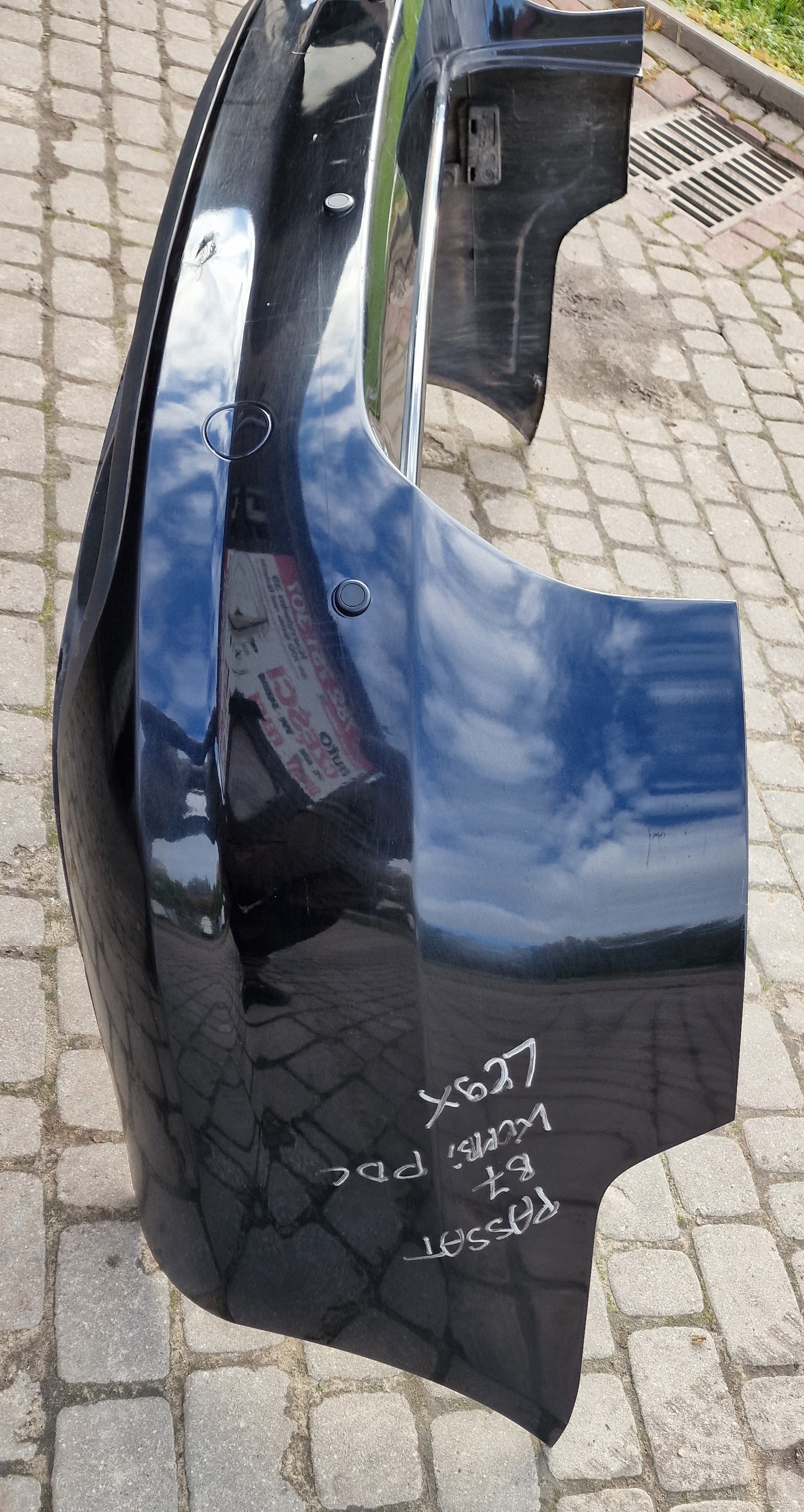 ZDERZAK TYŁ CZUJNIKI PDC VW PASSAT B7 KOMBI LC9X Patryk Paliwoda P.H.U